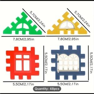 Fashion Toy | Toys | New Colorful Large House Building Blocks Window ...